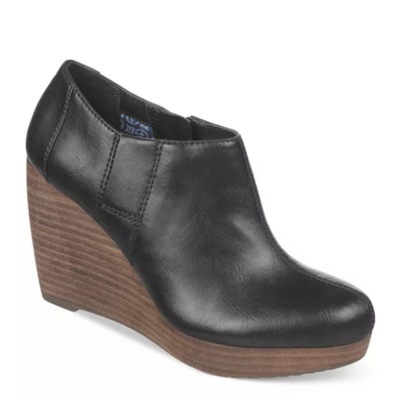 Dr. Scholl's | Shoes | Dr Scholls Harlie Platform Wedge Shooties | Poshmark